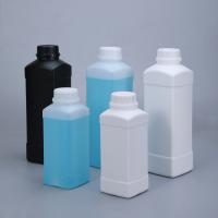 China 1000ML Square Plastic Bottle  For Liquid Reagent And Sample Storage for sale