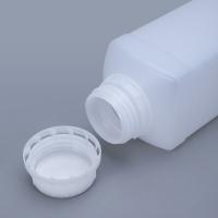 China 1000ML Square Plastic Bottle  For Liquid Reagent And Sample Storage for sale