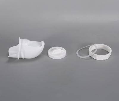 China Durable Plastic Feeder Food Grade Plastic Buckets With Handle and Lid for sale