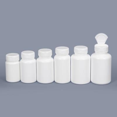 China High Quality 20ml~200ml HDPE Pill Bottle with Screw Lid Empty Child-proof Plastic Medicine Bottle for sale