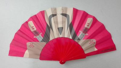 Cina Ventaglio di carta stampato con le costole di plastica o le costole di legno, dimensione 23cm, regali perfetti di affari in vendita