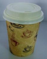 China Custom Printed Double Wall Paper Cups 8 10 12 oz for Hot Drinks Insulated for sale