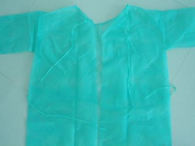 China Protective Sterilized Isolation Gowns Disposable With Knitted Wrist for sale