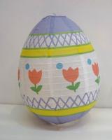 China 8 Inch Printed Paper Lanterns for Easter Decoration Custom Designs Available for sale
