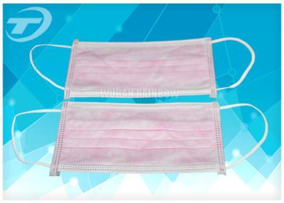 China OEM Nonwoven 3 Ply Surgical Face Mask With Earloop Or Tie-On for sale