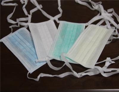 Cina maschera di protezione blu eliminabile di 2ply 3ply con earloop o il legame in vendita