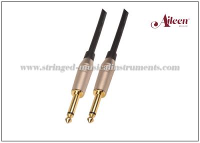 Cina Il PVC si sviluppa a spirale il nero del cavo per strumenti della chitarra OFC esterno dei diametri 20 x 0,12 da 6 millimetri in vendita