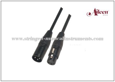 Cina 6,5 millimetri di nero Xlr al cavo femminile maschio del microfono di Xlr con la protezione della treccia in vendita