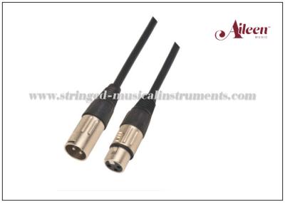 Cina Maschio - audio altoparlanti femminili 6mm spirale Xlr del nero di lunghezza di 50m - di 0,5 al cavo del microfono di Xlr in vendita