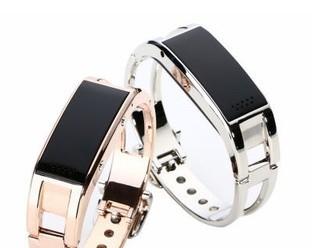 MTK6260, Edelstahl bluetooth Armbänder mit OLED-Anrufer Identifikation für Damen und Männer