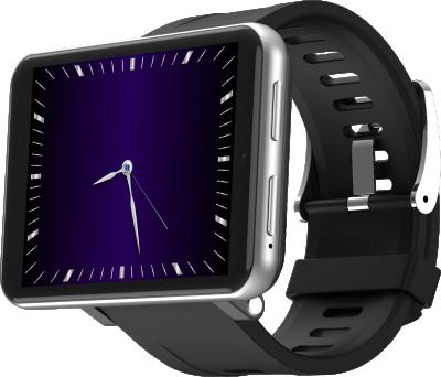 China Phone with 2.86 Inch Screen 3+32GB 5MP Camera DM100 4G Smart Watch silver for sale