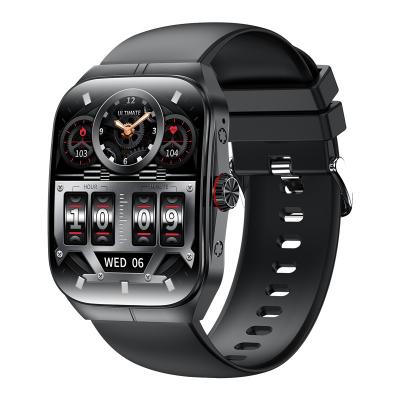 China Stylish Android Square Smartwatch With Breathing Training And Music Control for sale