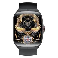 China Stylish Android Square Smartwatch With Breathing Training And Music Control for sale