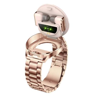 China Fashionable Smart Watch With TWS Earbuds High Efficiency Information Notifcation for sale