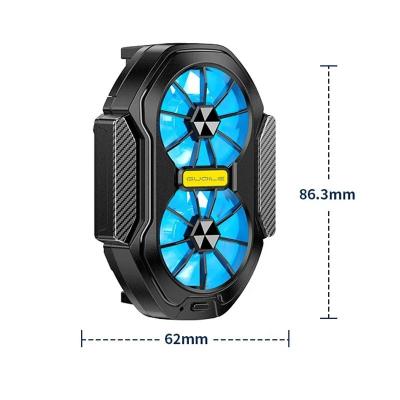 China High Speed Cell Phone Cooler Quiet Turbine Fans And Noise Reduction Design for sale
