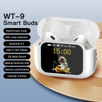 China WT-9 Touch Screen Bluetooth Wireless Earphones Rechargeable APP Control for sale