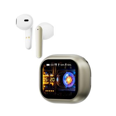 China Wireless Headphones Color Screen Noise Reduction Earphone ABS Material Real Time Information for sale