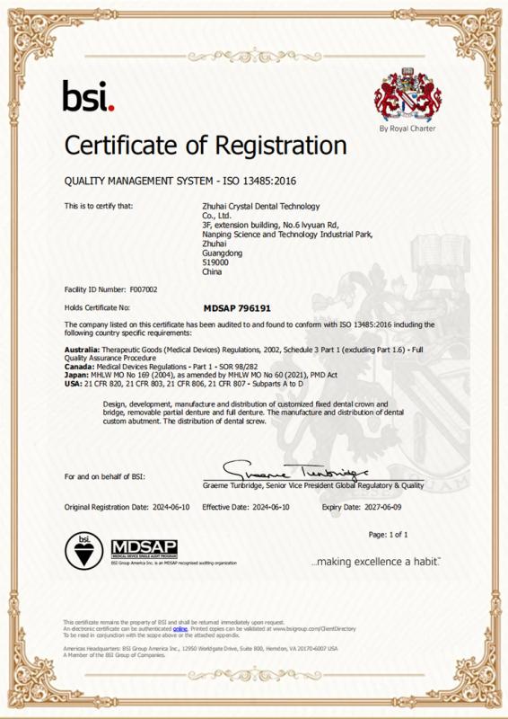 MDSAP - Coco International Dental Group