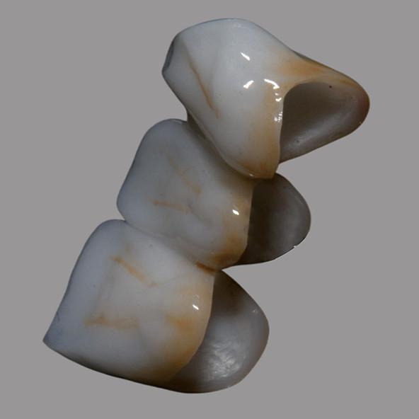 Quality Natural Full Contour Zirconia Bridge Single Unit / Multiunit Wear Resistant for sale