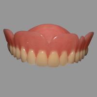 China Digital Dental Design Services | Casting Full Acrylic Denture Heat Curing Full Arch Shaped for sale