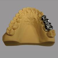 Quality CoCr Full Metal Crown And Bridge Smooth Polished Customizable for sale