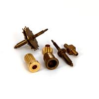 China Precision Brass 5 Axis CNC Parts Electroplating Oxidation Surface for sale