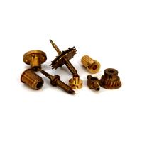 China Precision Brass 5 Axis CNC Parts Electroplating Oxidation Surface for sale