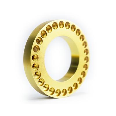 China Borstelend Delen ISO9001 2004 van het Precisiealuminium Aluminiumcnc Draaiend Deel Te koop