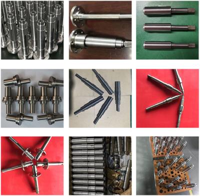 Cina 4 5 parti di giro su ordinazione del soppressore di CNC delle assi d'acciaio di precisione di asse in vendita