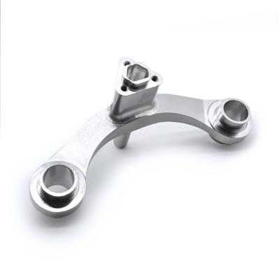 China Custom Aluminum Frame Machining Parts Aluminium White Color Anodizing Te koop