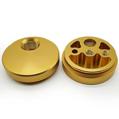 Cina Scanalatura che lavora oro a macchina su ordinazione che anodizza le parti di alluminio di fresatura di CNC che girano i servizi in vendita