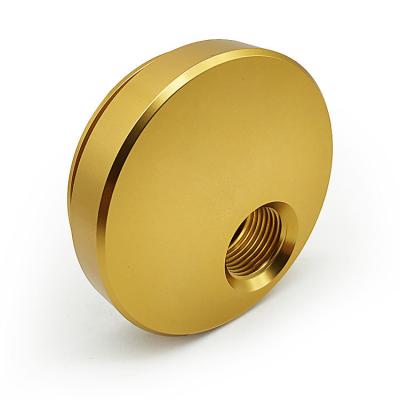 Cina Scanalatura che lavora oro a macchina su ordinazione che anodizza le parti di alluminio di fresatura di CNC che girano i servizi in vendita