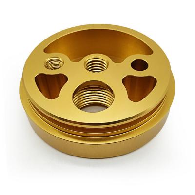 Cina Scanalatura che lavora oro a macchina su ordinazione che anodizza le parti di alluminio di fresatura di CNC che girano i servizi in vendita