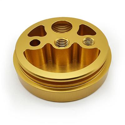 Cina Scanalatura che lavora oro a macchina su ordinazione che anodizza le parti di alluminio di fresatura di CNC che girano i servizi in vendita