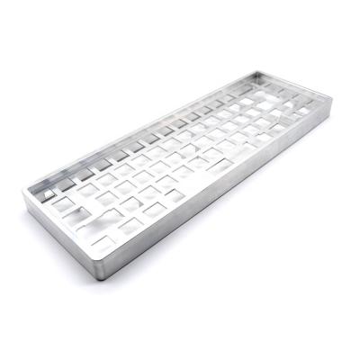 China Customized CNC Machining Gaming Aluminum Keyboard Case Mechanical Keyboard Case Factory for sale