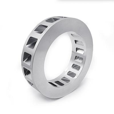 Cina Fabrication Services Ring Silver Parts CNC Aluminum Milling With Anodizing in vendita