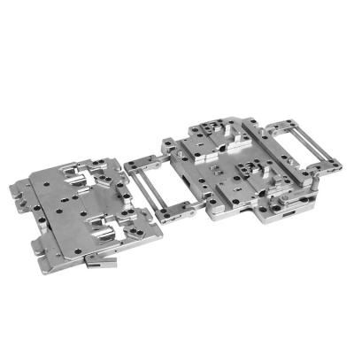 中国 Factory Supply Aluminum Alloy Middle Frame Accessories Processing High Precision CNC Machining Mobile Phone Middle Frame 販売のため