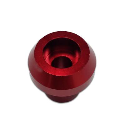 Cina Color / Red Anodized Aluminum OEM Milled Aluminum Machining Parts Laser Service in vendita