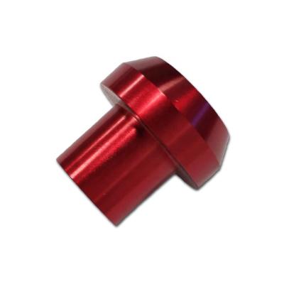 Cina Color / Red Anodized Aluminum OEM Milled Aluminum Machining Parts Laser Service in vendita