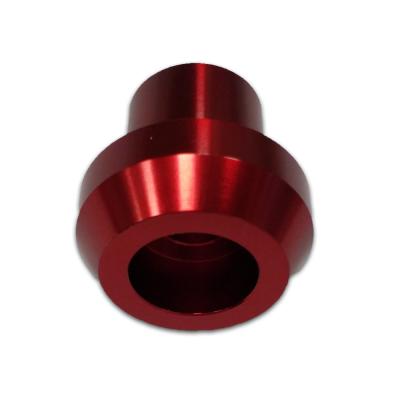 Cina Color / Red Anodized Aluminum OEM Milled Aluminum Machining Parts Laser Service in vendita