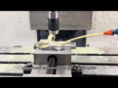 Auto Lathe Turning CNC Machining Brass Parts With Drilling
