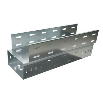 China 200-700mm GI Perforated Cable Tray Zinc Coating Durability Safety for sale