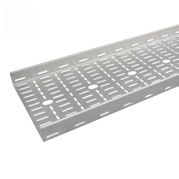 Quality OEM 300mm Perforated Cable Tray Ventilated Trough Cable Tray for sale