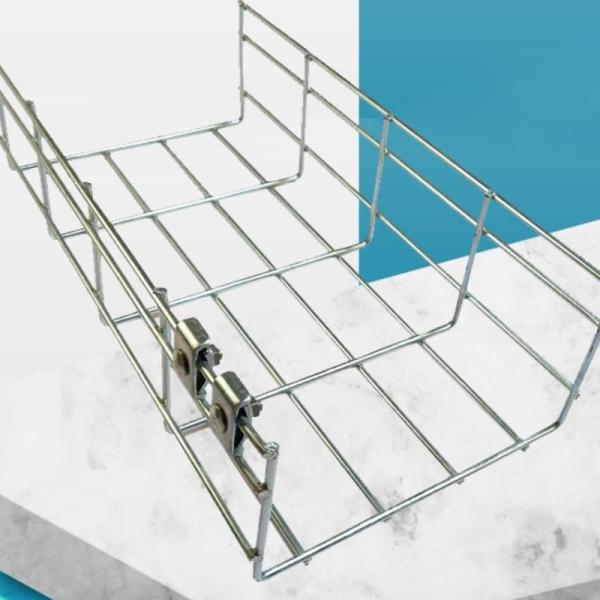 Quality Galvanized Aluminum Wire Mesh Cable Tray 100mm Cable Basket for sale