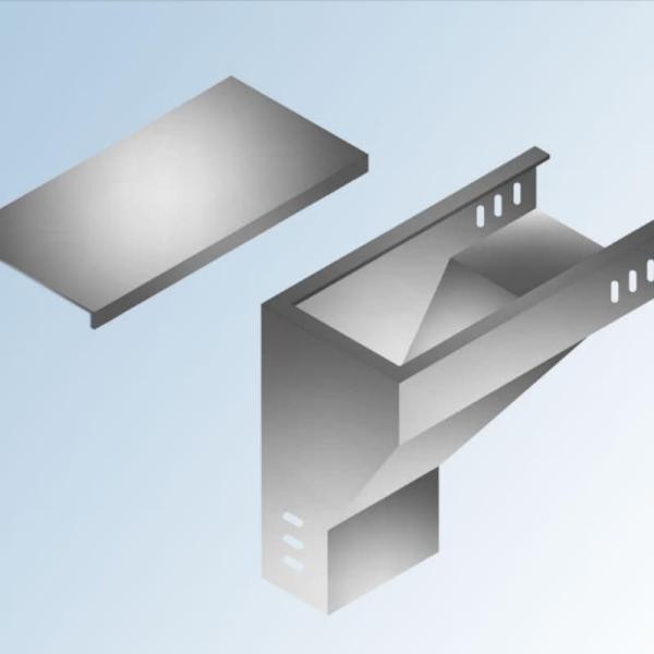 Quality Vertical Cable Tray Support 300mm Cable Tray 90 Bend for sale