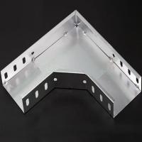 China Perforated Type 90 Degree Bend Cable Tray for sale