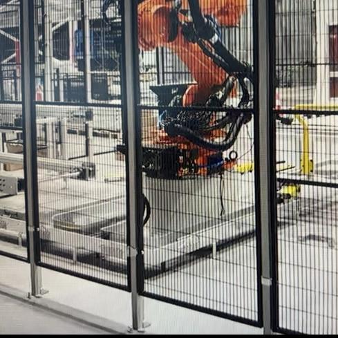 Quality Induatrial Robot Safety Fence Systems Robot Cell Fencing for sale