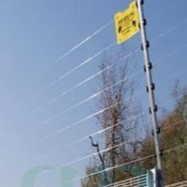 China Commercial Security Electric Fence For Perimeter Defense Systems for sale