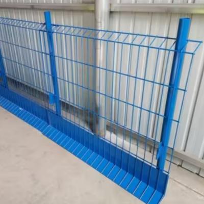 China Fall Protection Edge Protection Barrier  Blue Sturdy Weather Resistant for sale