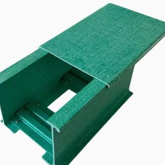 China Corrosion Resistant perforated frp cable tray manufacture Flame Retardant Lightweight for sale